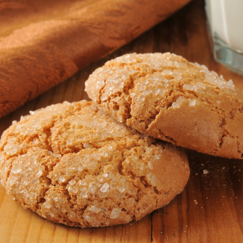 Orange Ginger Brazil Nut Cookies